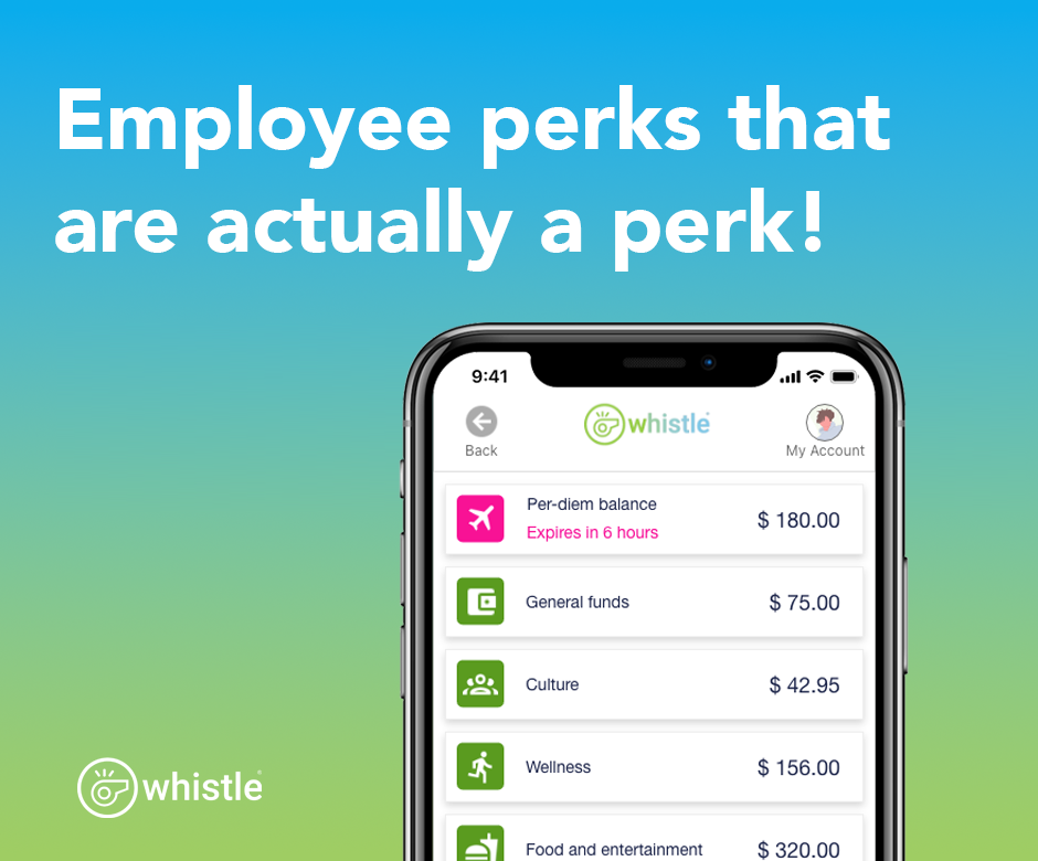 Employee Perks - Whistle