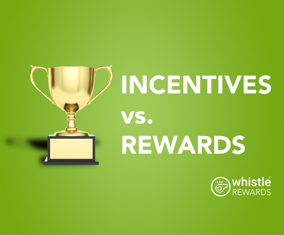 Incentives vs Rewards and when to use them.