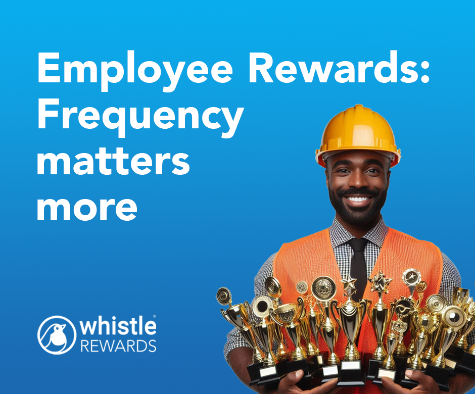 Frequency matters more when it comes to employee rewards